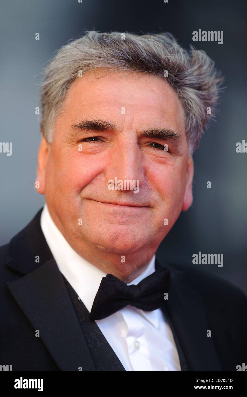 Jim Carter arrives at the Olivier Awards, at the Royal Opera House in ...
