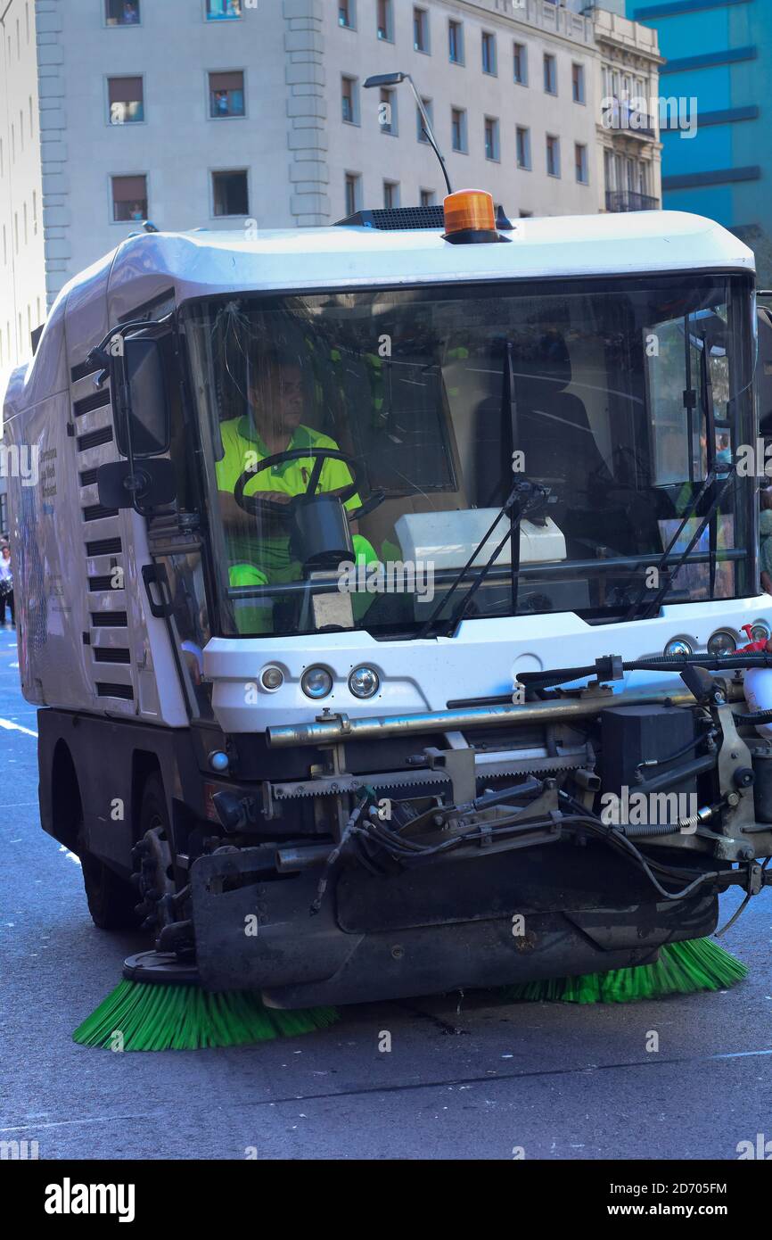 Municipal cleaning service Stock Photo - Alamy