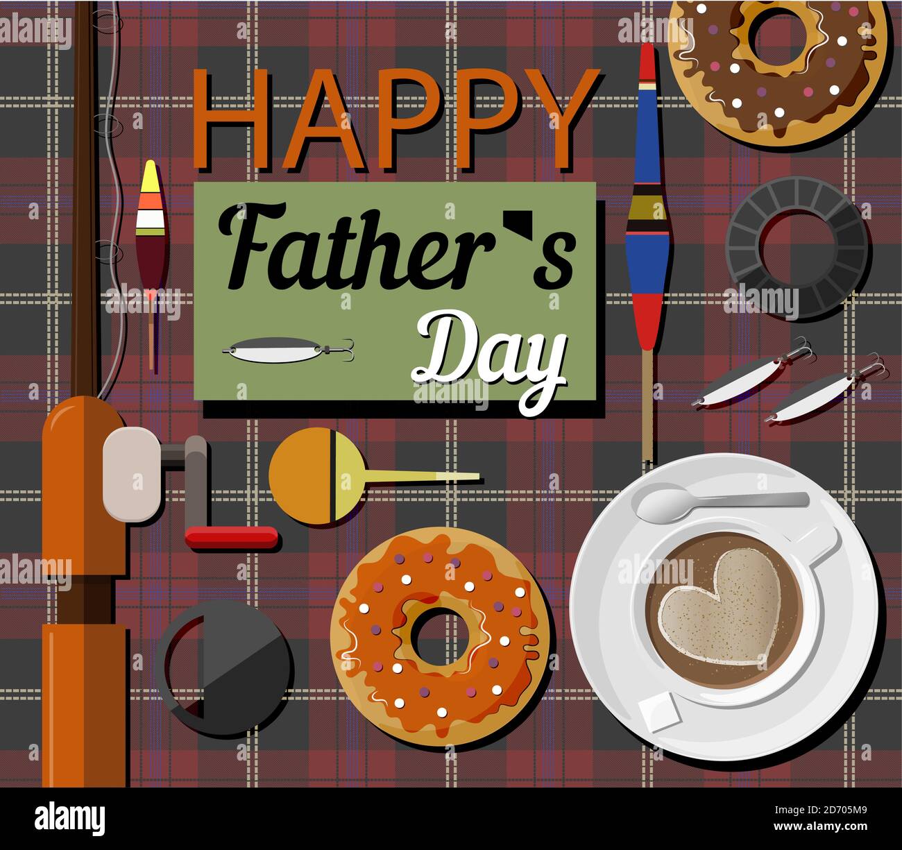 Father reels Stock Vector Images - Alamy