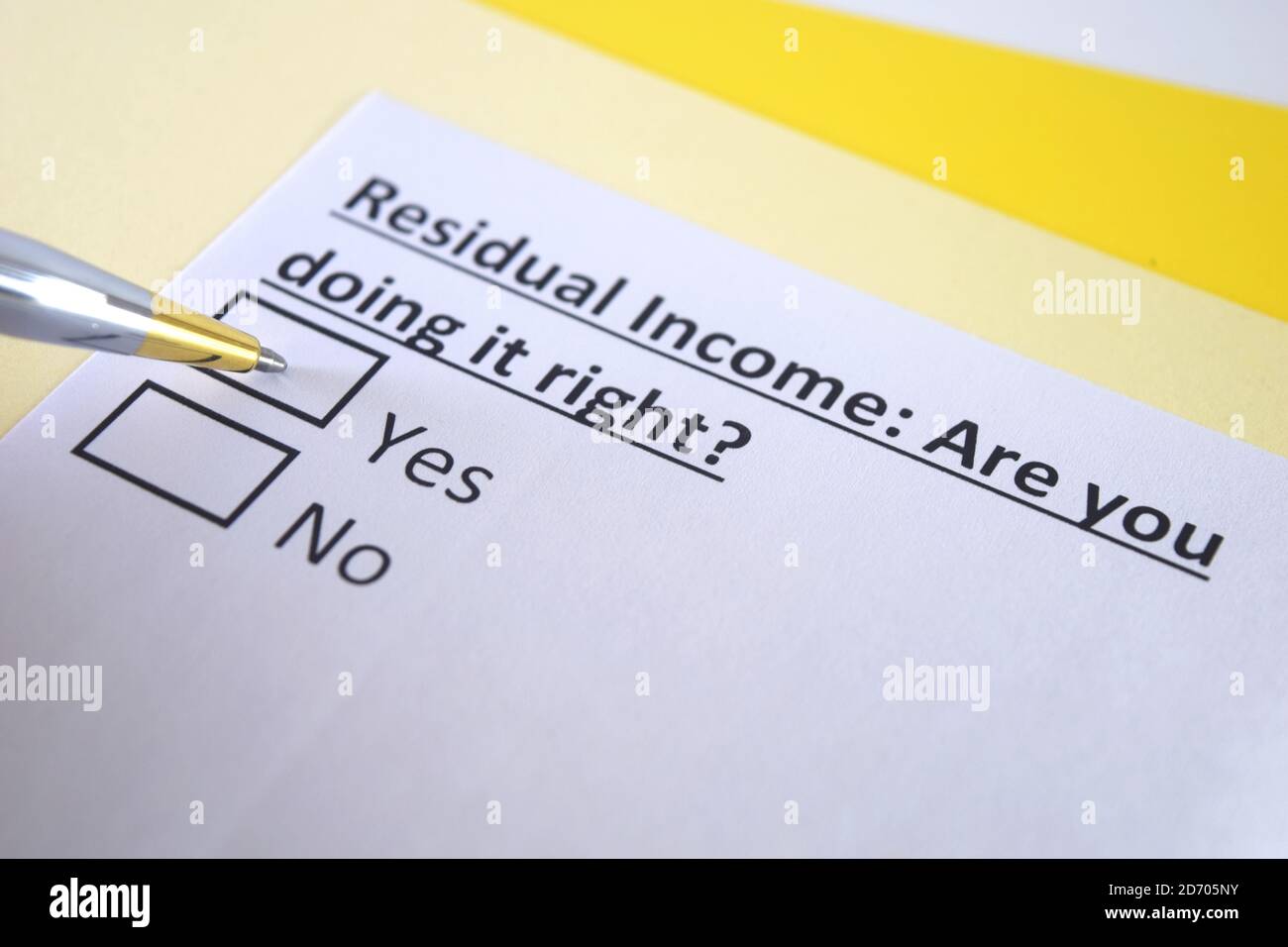 Residual income hi-res stock photography and images - Alamy