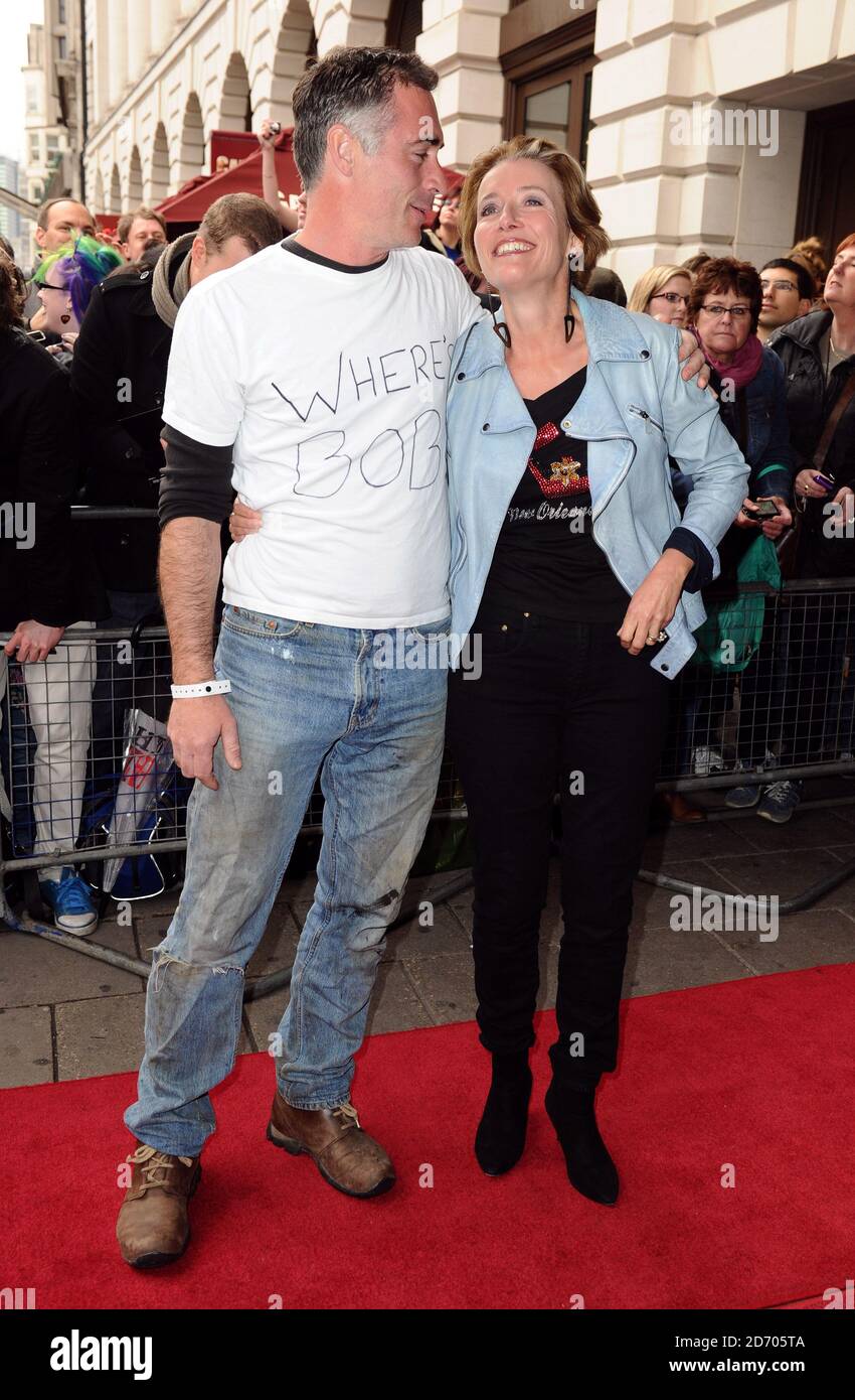 Emma Thompson and Greg Wise attending the 10th anniversary performance ...