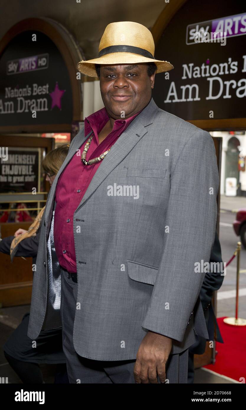 Clive Rowe attending a performance for the Sky Arts HD show 'Nations ...