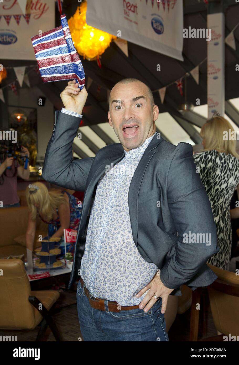 Louie Spence pictured during the Heart FM Jubilee Tea party, with ...