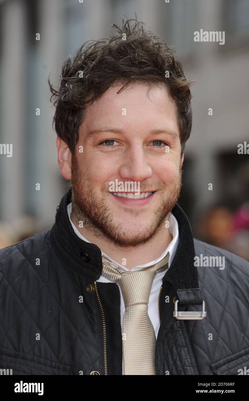 Matt Cardle arriving at the world premiere of Fast Girls at the Odeon ...