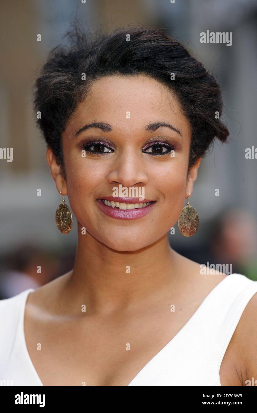 Jodie Williams arriving at the world premiere of Fast Girls at the ...