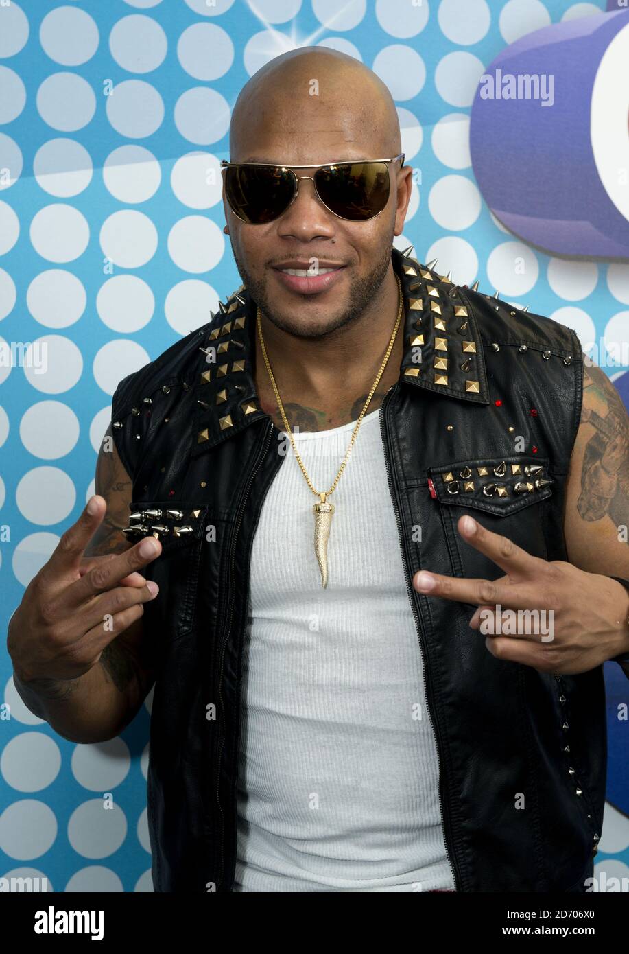 Flo Rida pictured backstage at Capital FM's Summertime Ball at Wembley ...