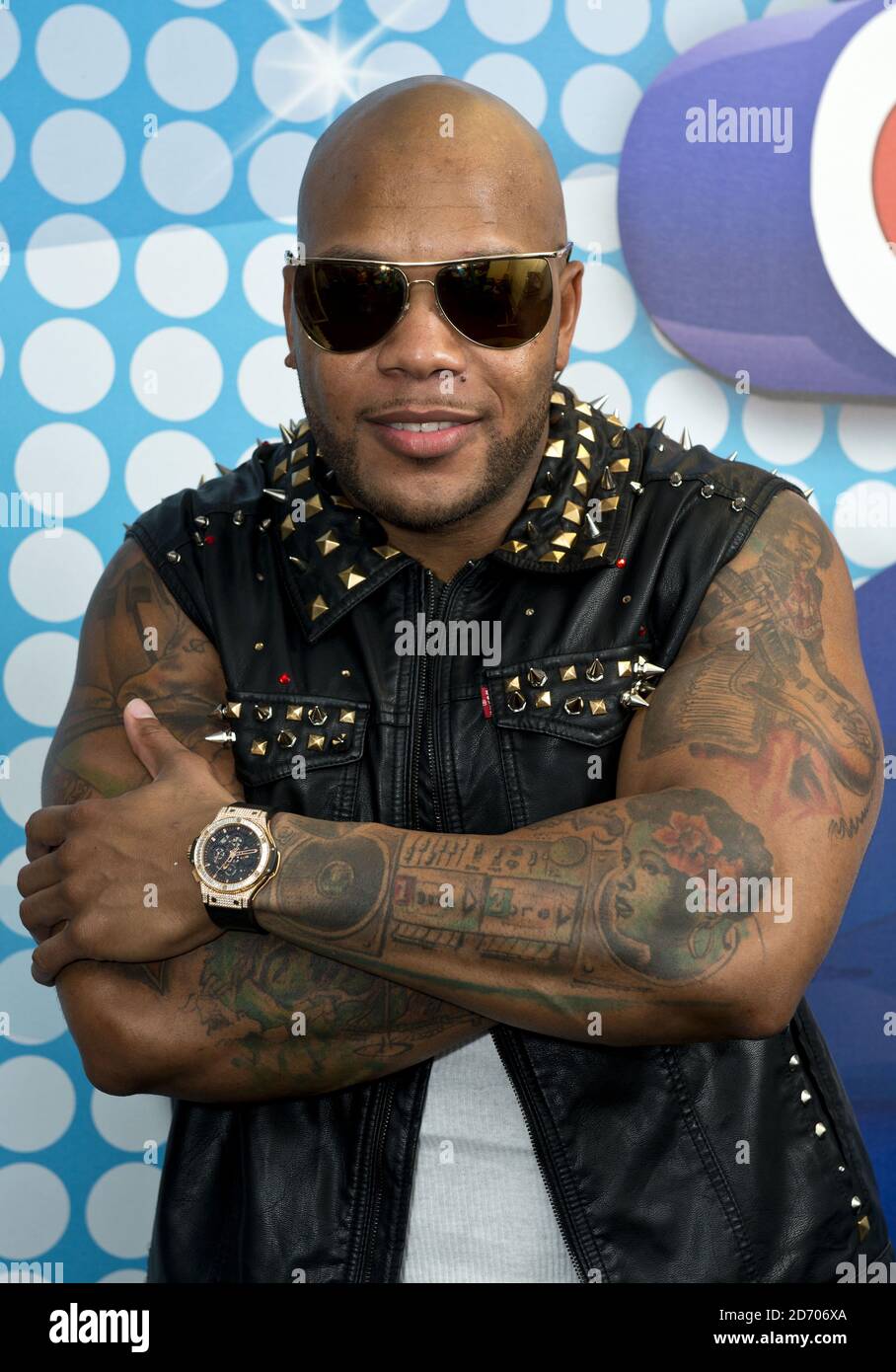 Flo Rida pictured backstage at Capital FM's Summertime Ball at Wembley ...