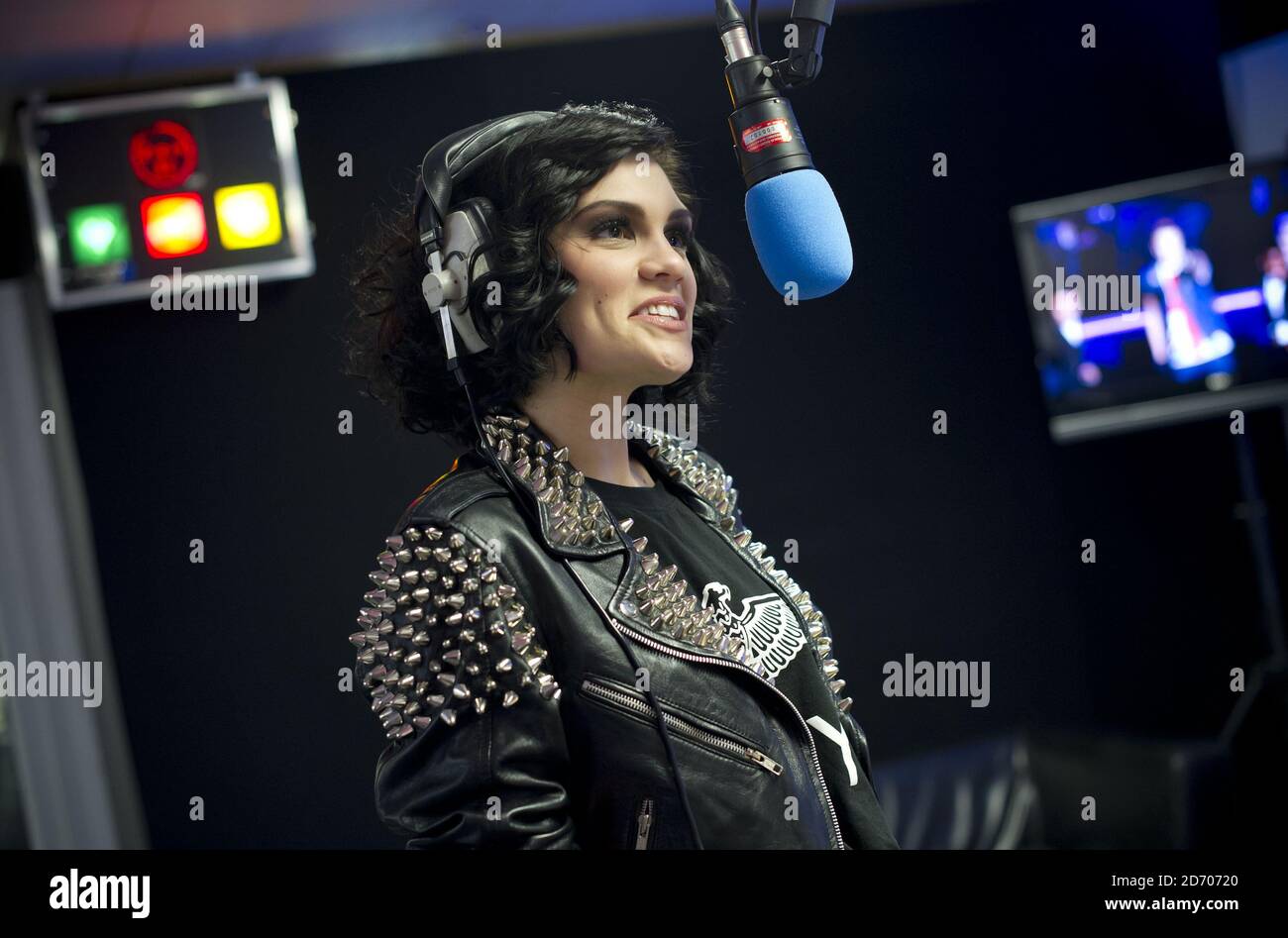Jessie J is interviewed backstage at Capital FM's Summertime Ball, at ...