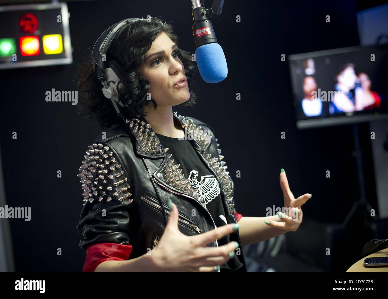 Jessie J is interviewed backstage at Capital FM's Summertime Ball, at ...