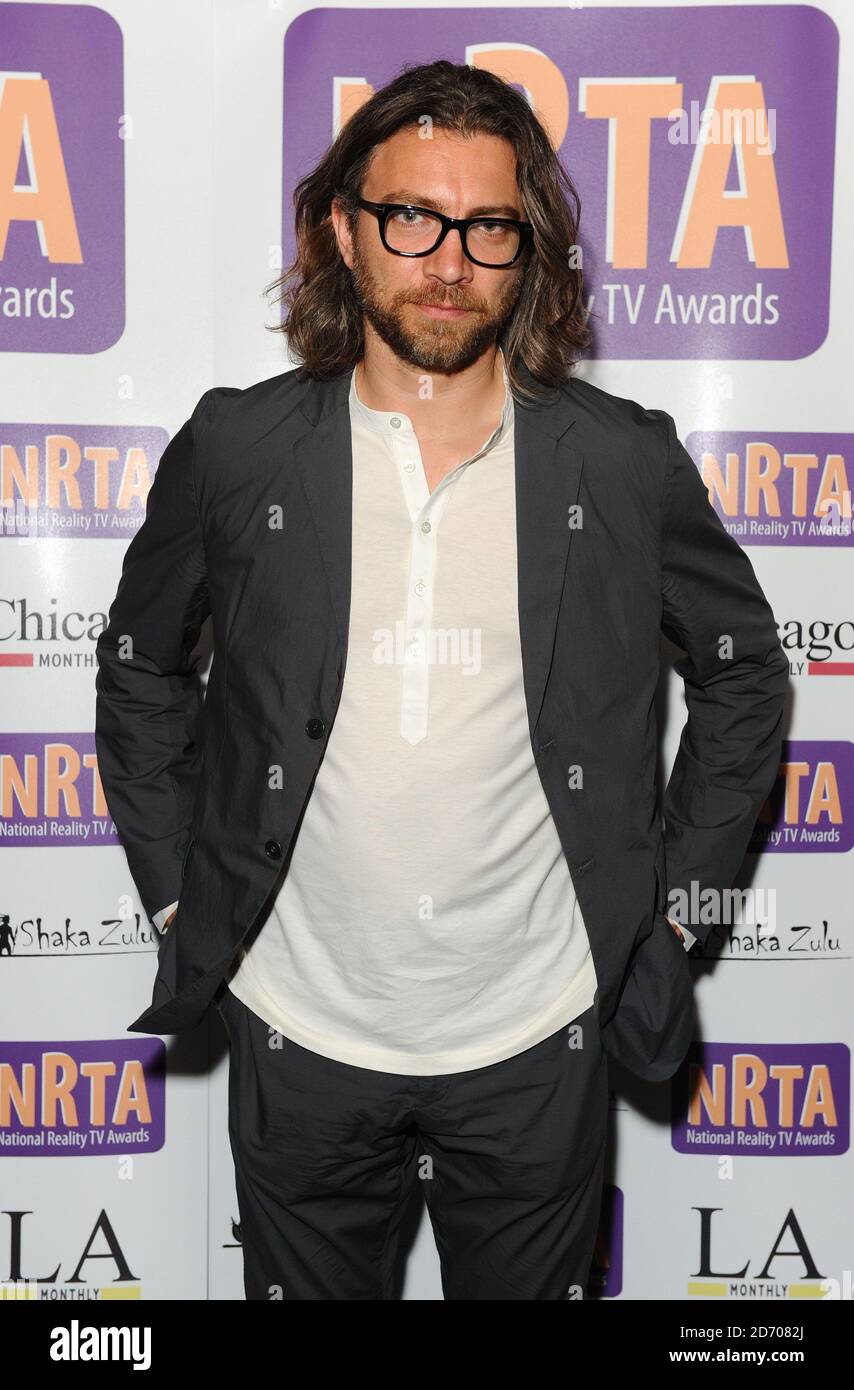 Jamie East attending the National Reality TV Awards nominations launch ...