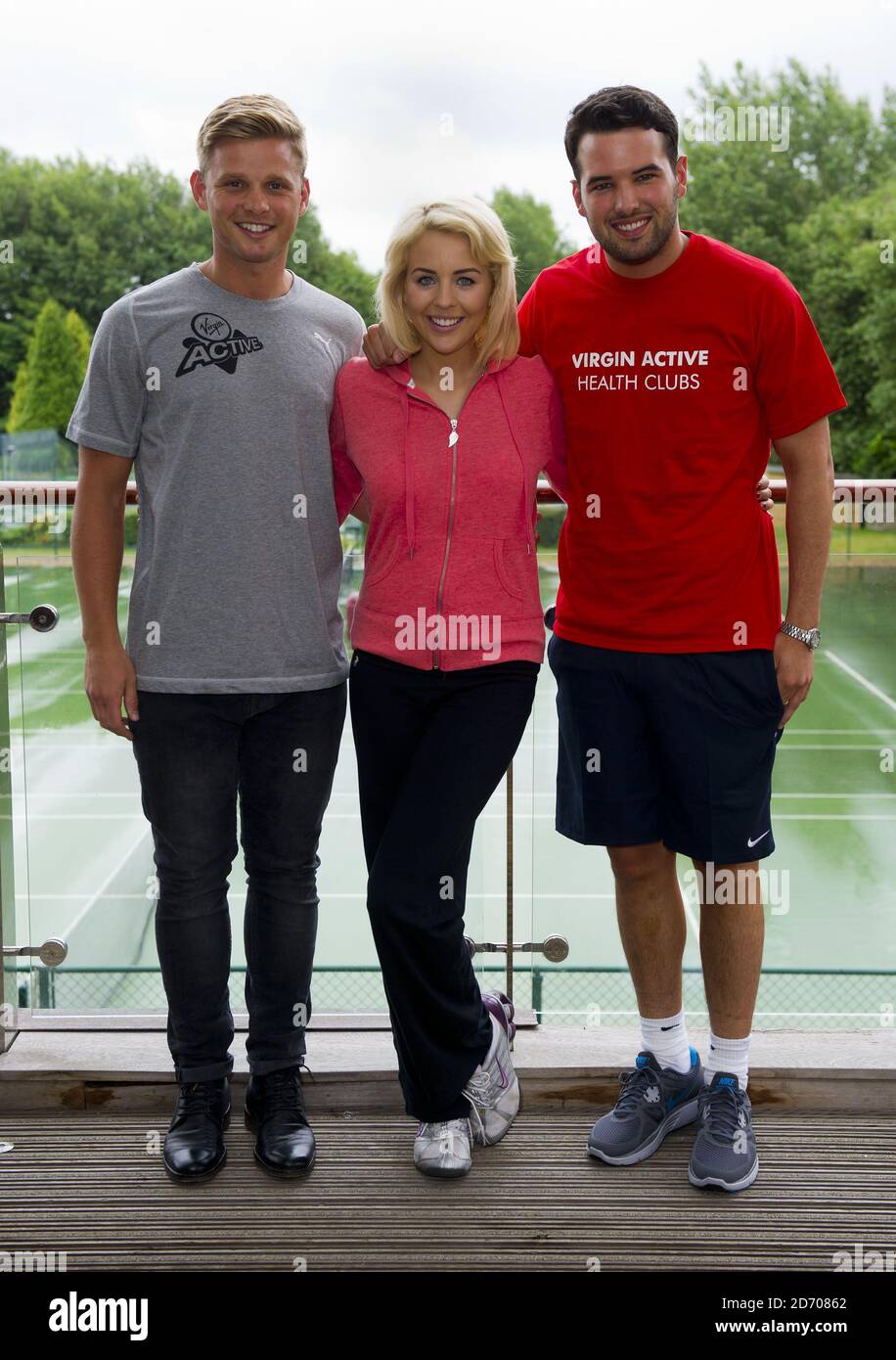 Jeff Brazier, Ricky Rayment and Lydia Bright attending the launch of ...