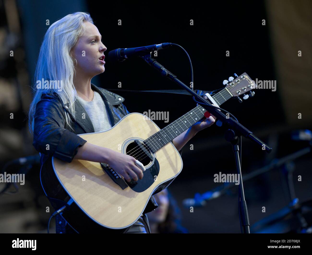 Laura Marling performing at the Latitude festival in Southwold, Suffolk ...