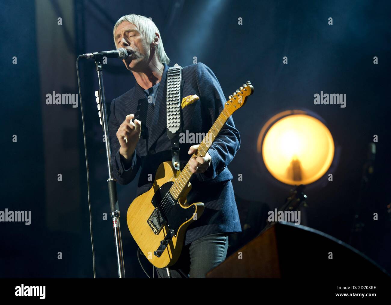 Paul Weller performing at the Latitude festival in Southwold, Suffolk ...
