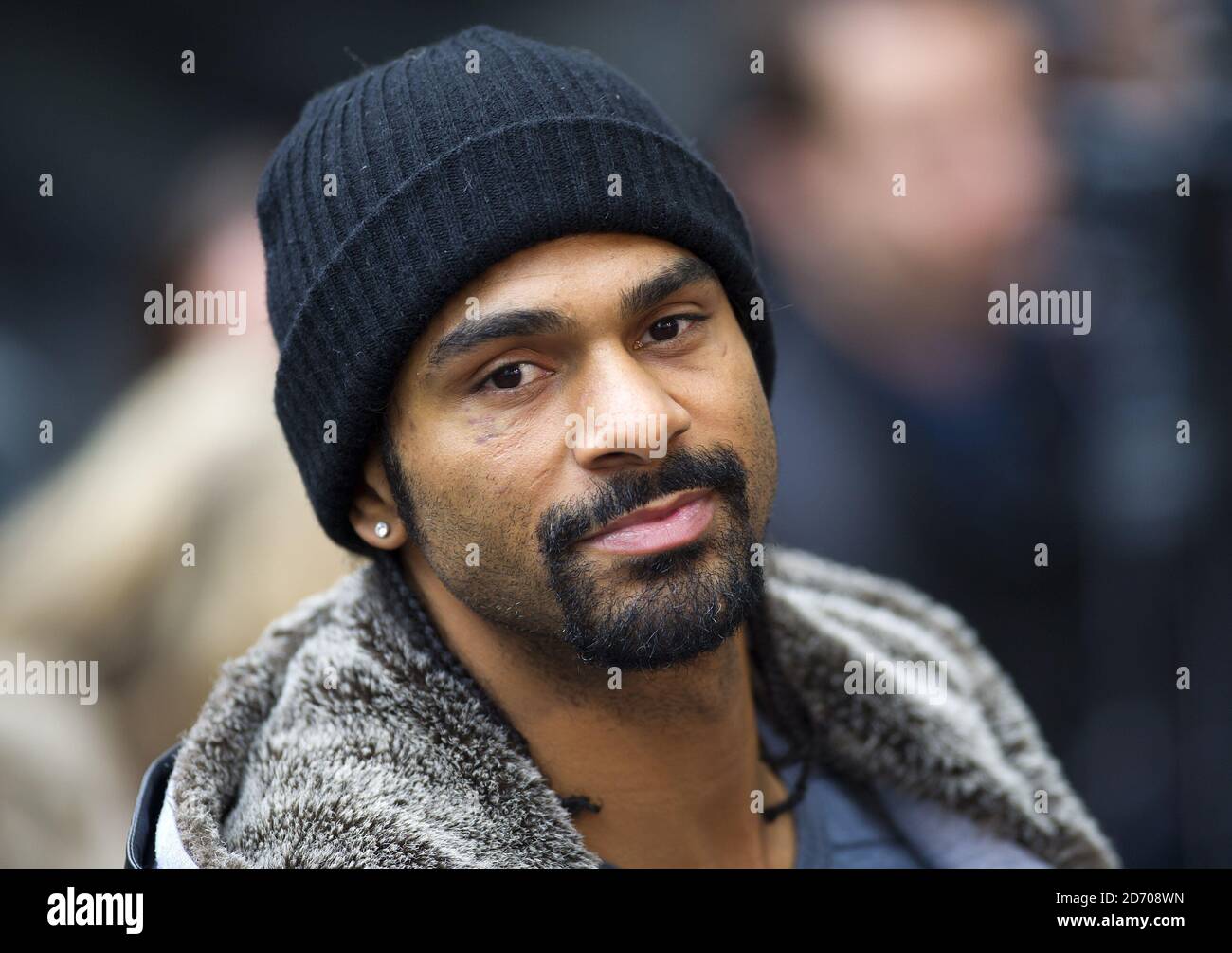 David Haye arriving at the premiere of The Dark Knight Rises, at the ...