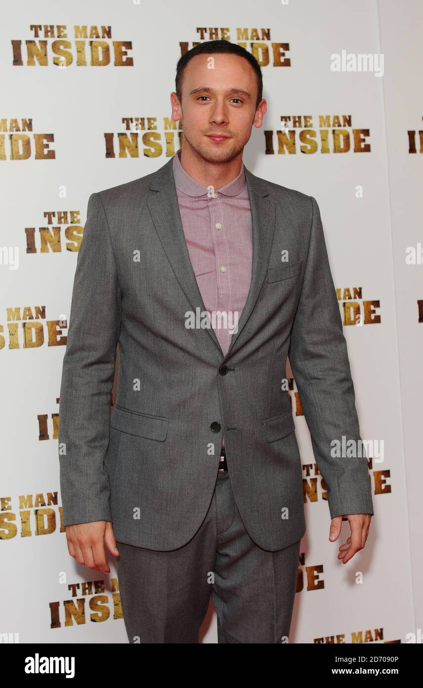 Jason Maza attending the premiere of The Man Inside, at the Vue cinema ...