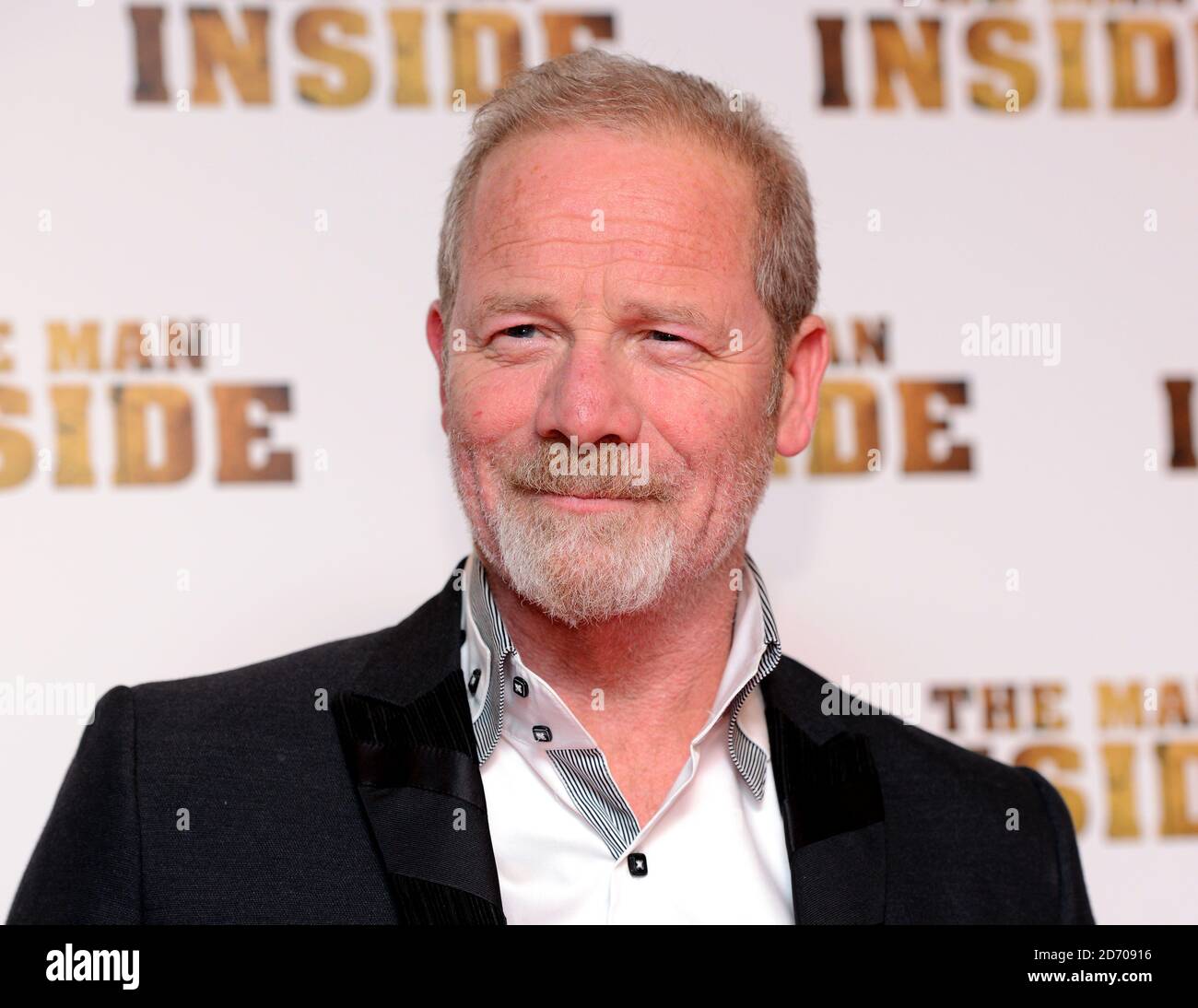 Peter Mullan attending the premiere of The Man Inside, at the Vue ...