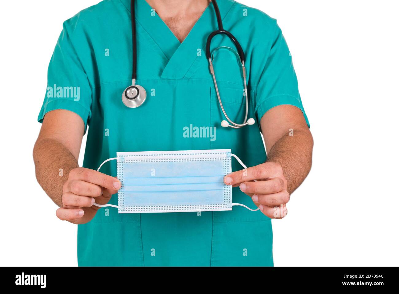 Medical doctor with mask Stock Photo - Alamy
