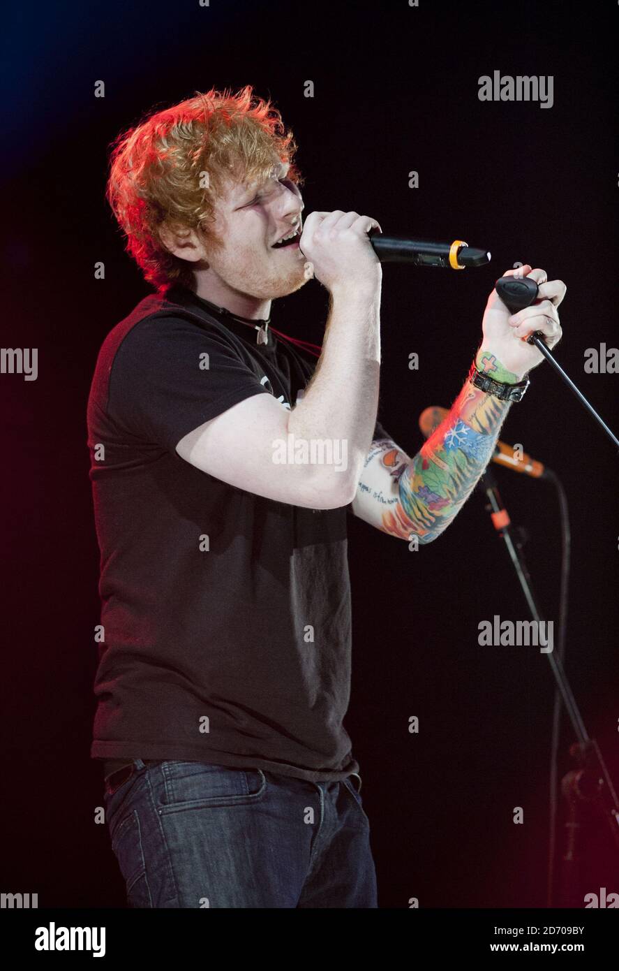 Tattoo ed sheeran hi-res stock photography and images - Alamy