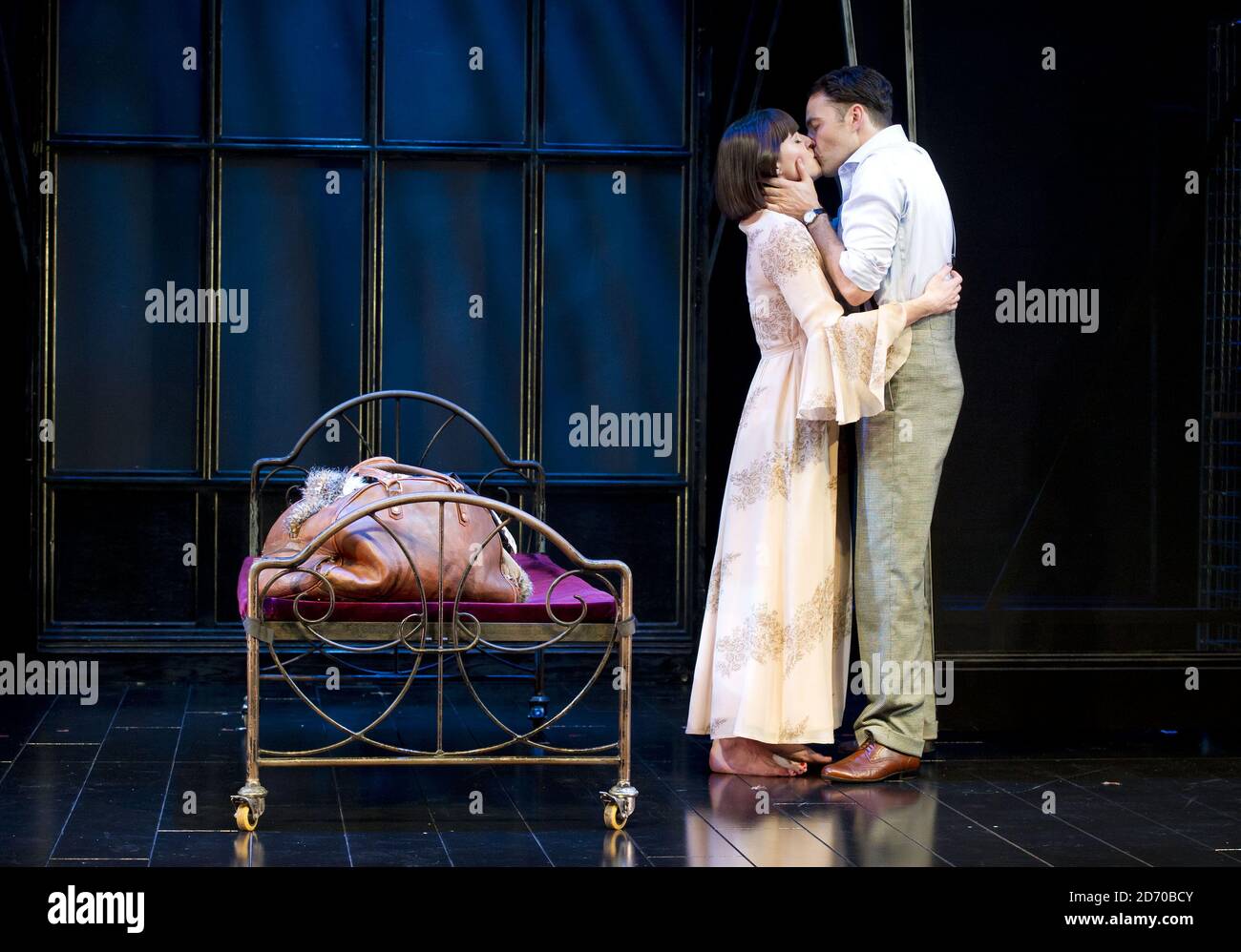 Michelle Ryan, playing Sally Bowles, performs scenes from Cabaret, at ...