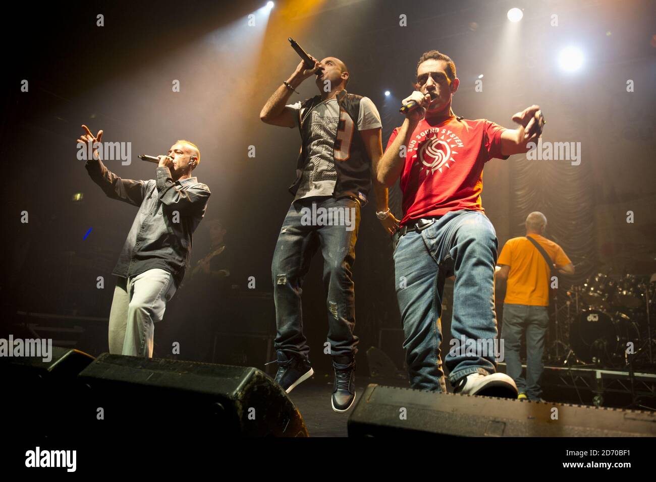 Sud Sound System performing at Puglia Sounds in London, a festival ...