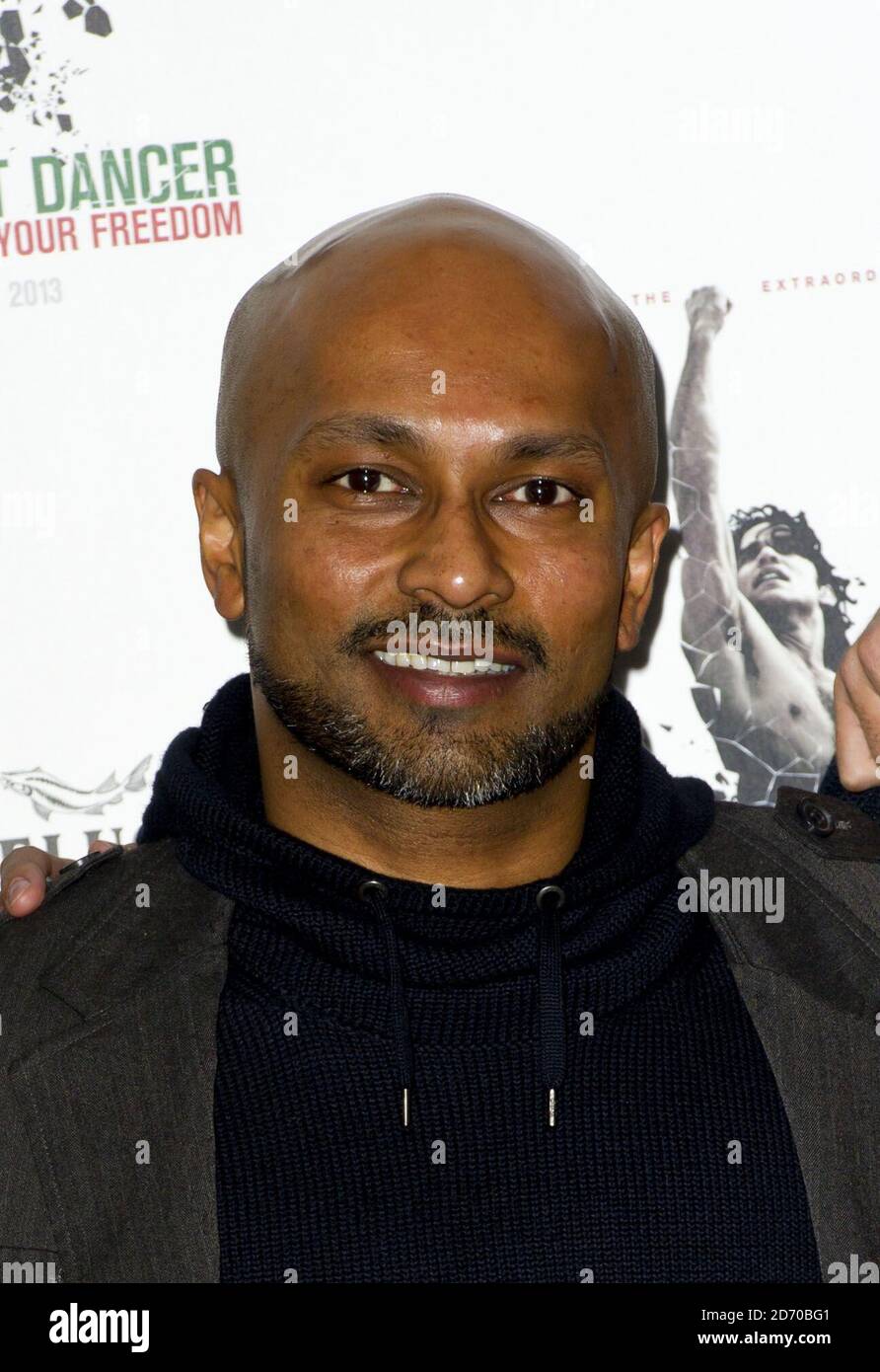 Akram Khan pictured at a photocall for Desert Dancer: Fight for your ...