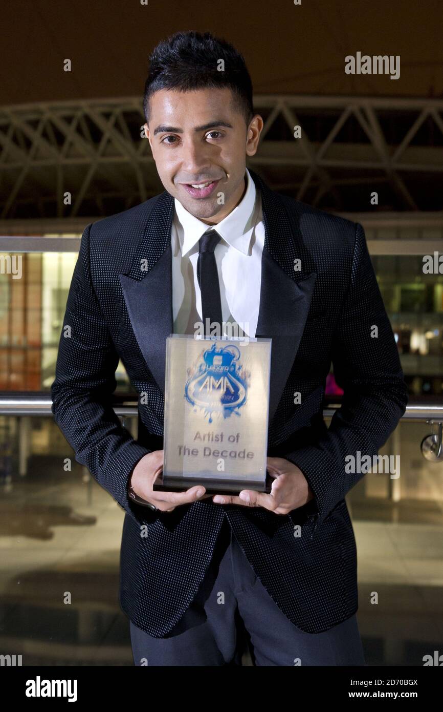 Jay Sean pictured at the Wembley Hilton in north London, where he ...