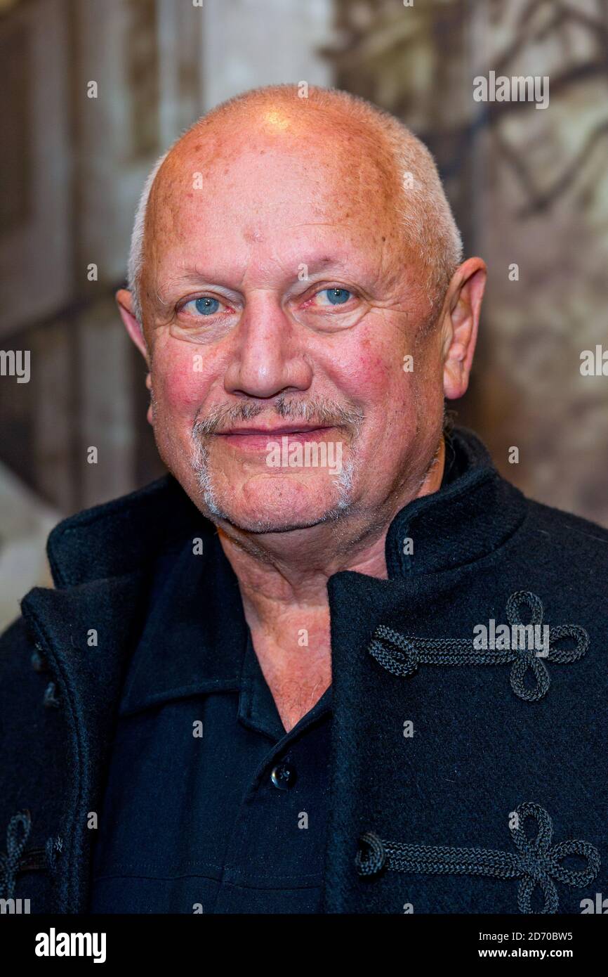 Steven Berkoff attending the ITV Crfime Thriller Awards, at the ...