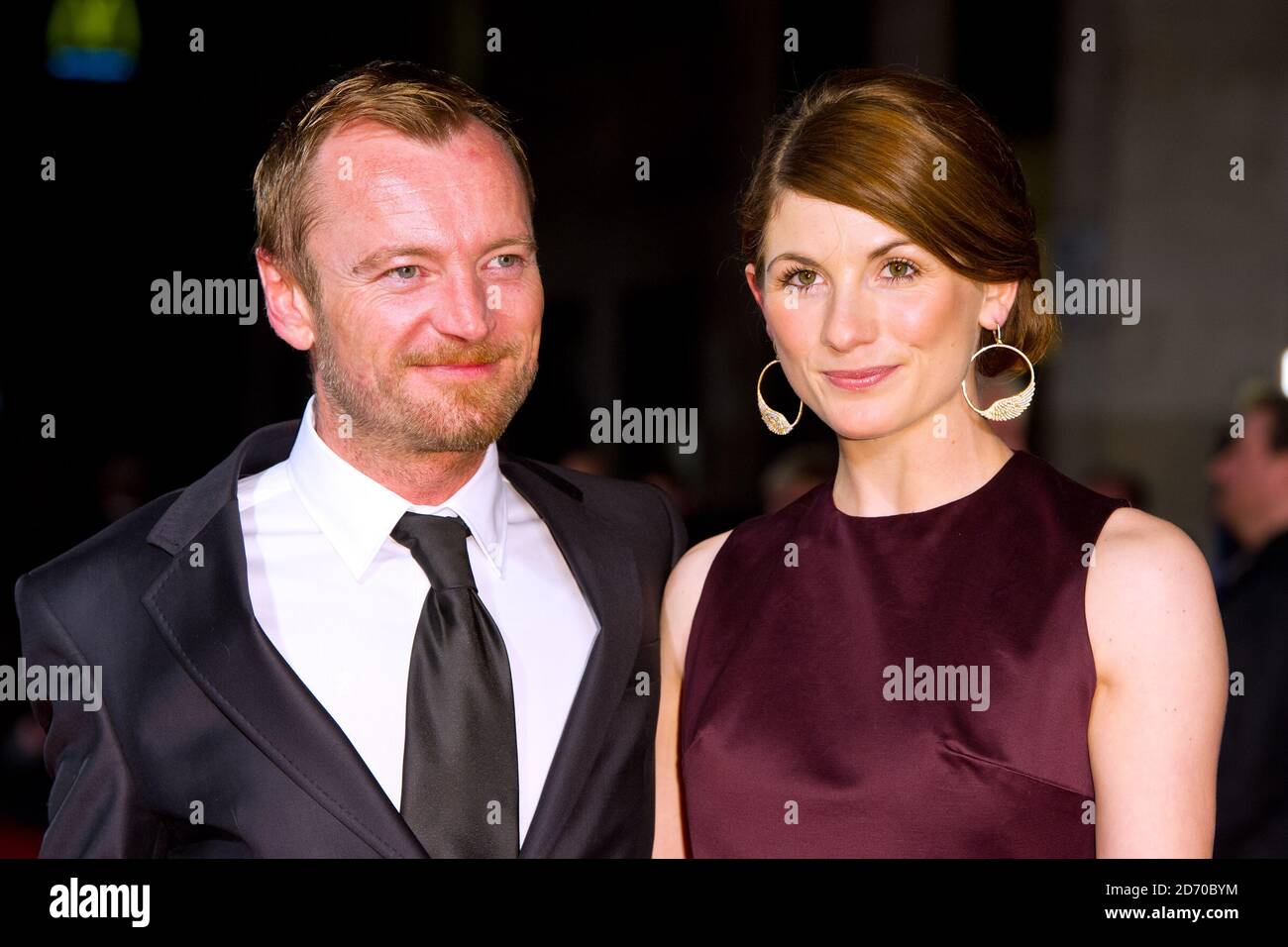 Richard Dormer and Jodie Whittaker arrives for the screening of new ...