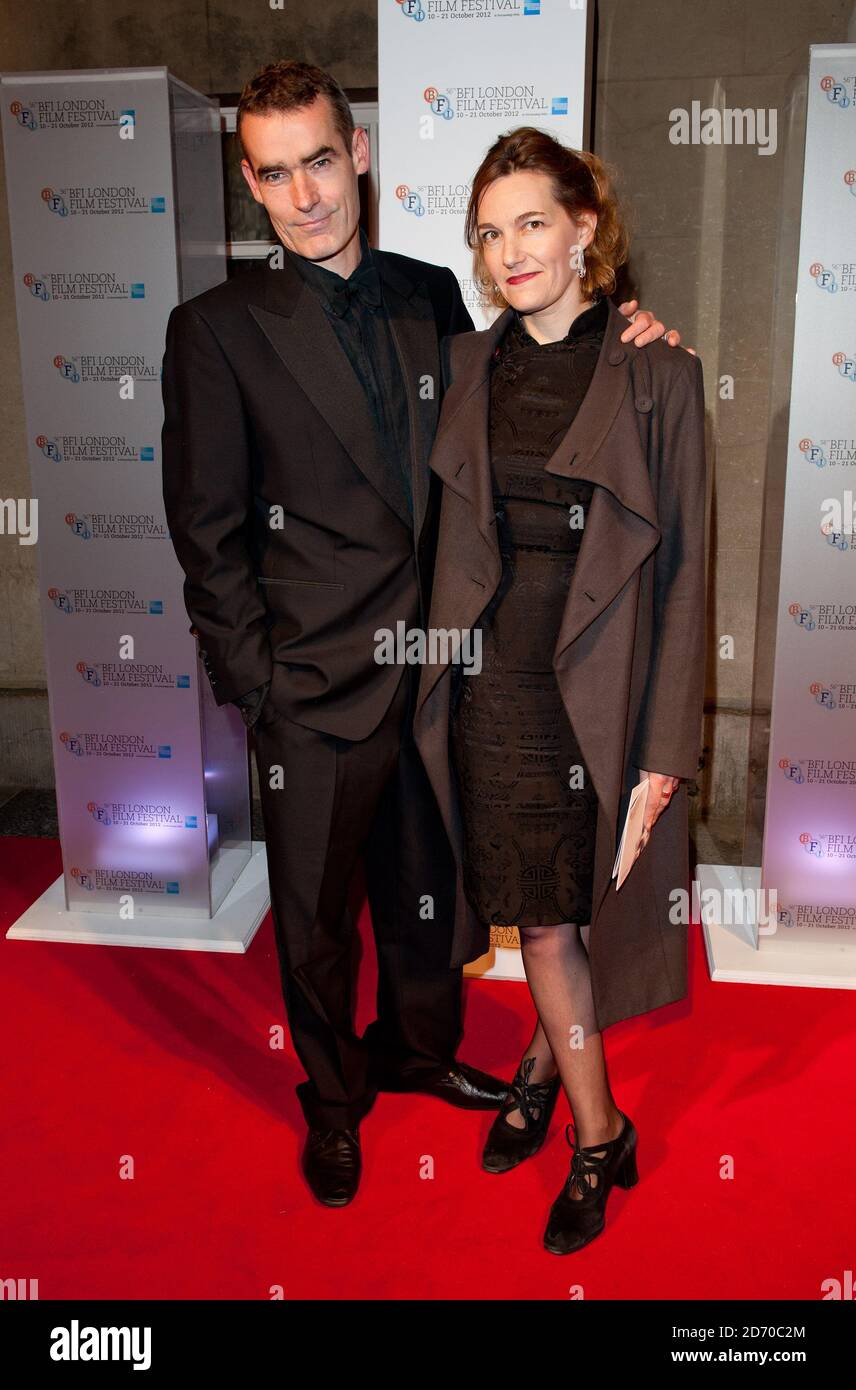 Rufus Norris and Tanya Ronder attending the BFI London Film Festival ...