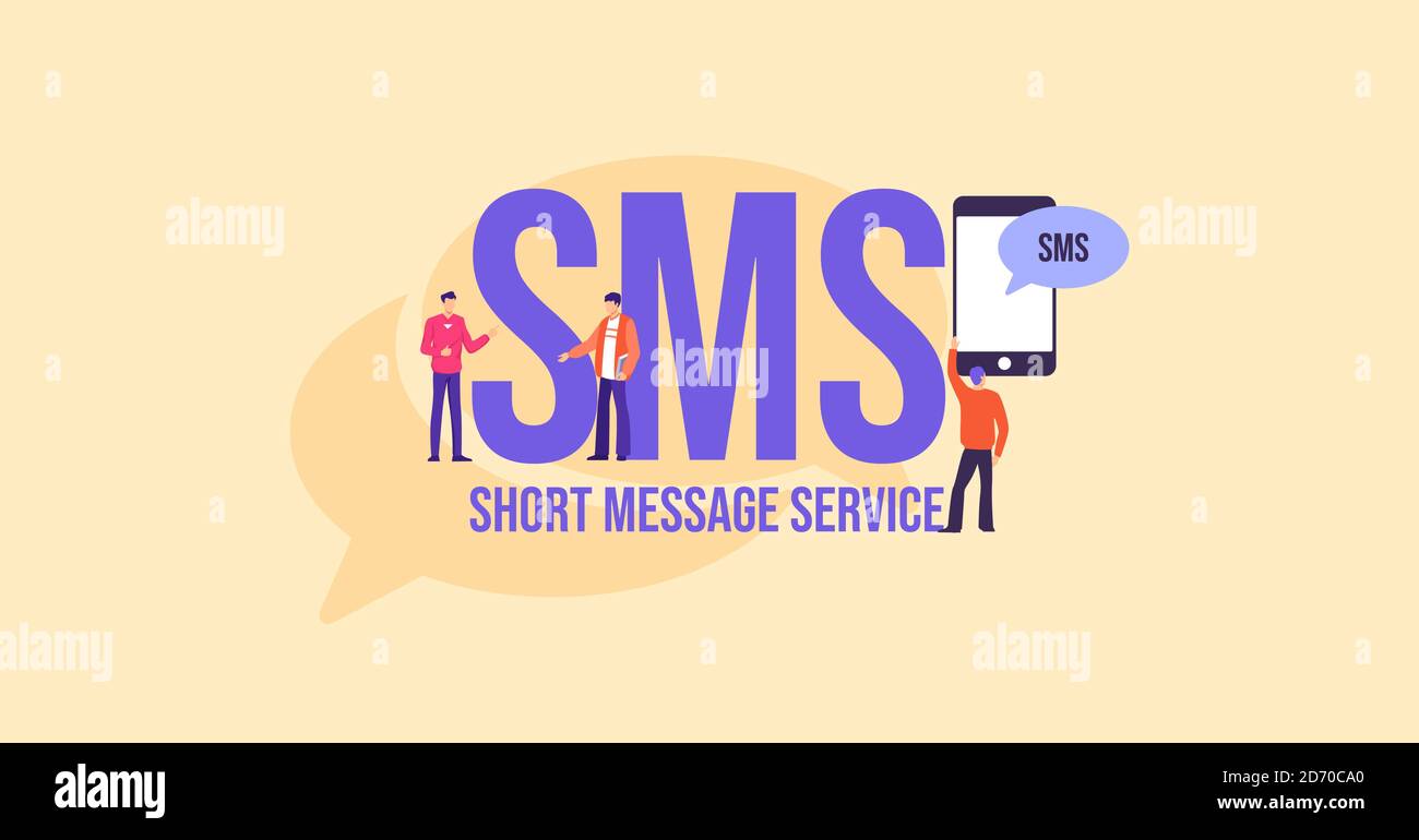Sms connect Stock Vector Images - Alamy