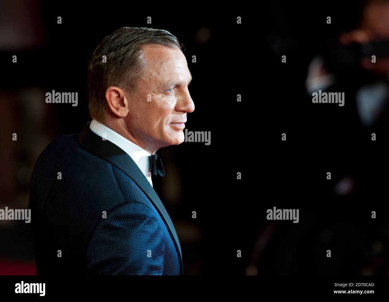 Daniel Craig attending the premiere of Skyfall, at the Royal Albert ...