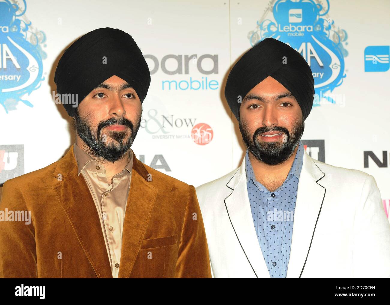 Manjit Singh Gill and Sukhjit Singh Gill of Goldkartz attending the ...