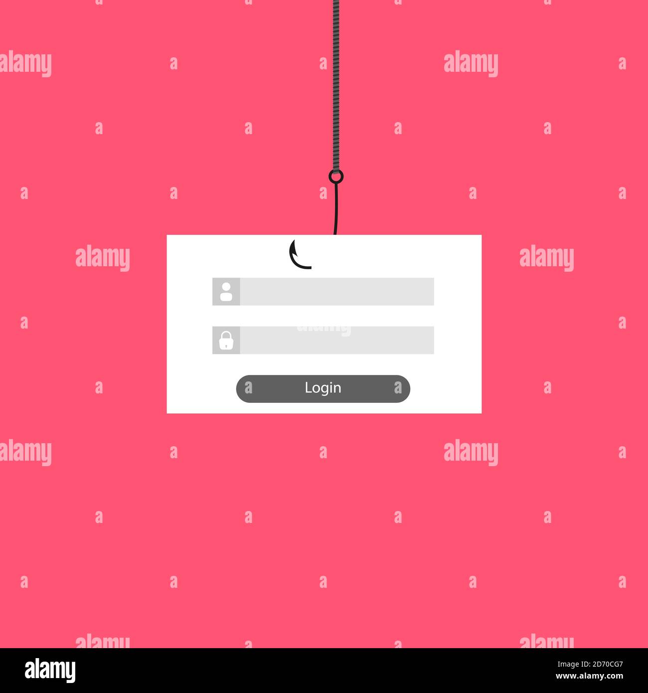 Register Page Design Login Form User Account Password Identityinterface Web Stock Vector Image