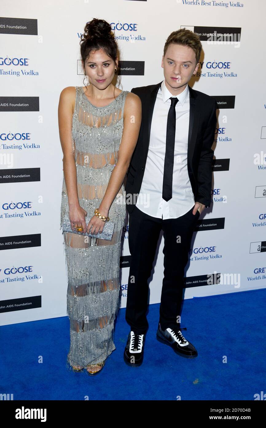 Eliza Doolittle and Conor Maynard attending the Grey Goose Winter Ball ...