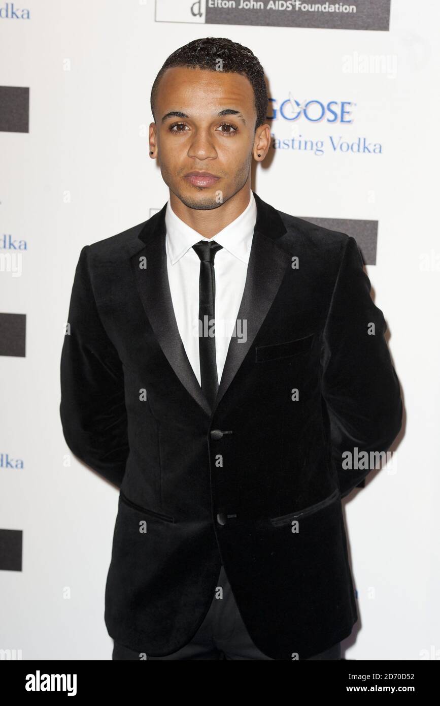 Aston Merrygold of JLS attending the Grey Goose Winter Ball, to benefit ...