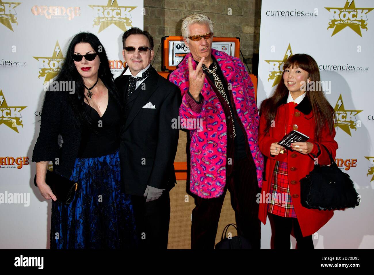 Patricia Morrison, Dave Vanian, Captain Sensible and guest, from the ...