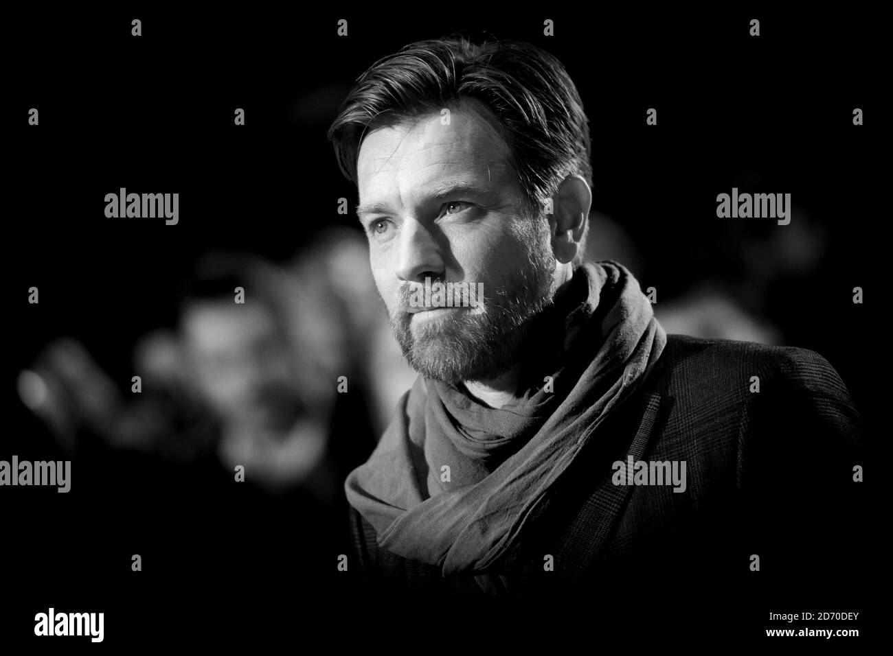 Film premiere ewan mcgregor Black and White Stock Photos & Images - Alamy