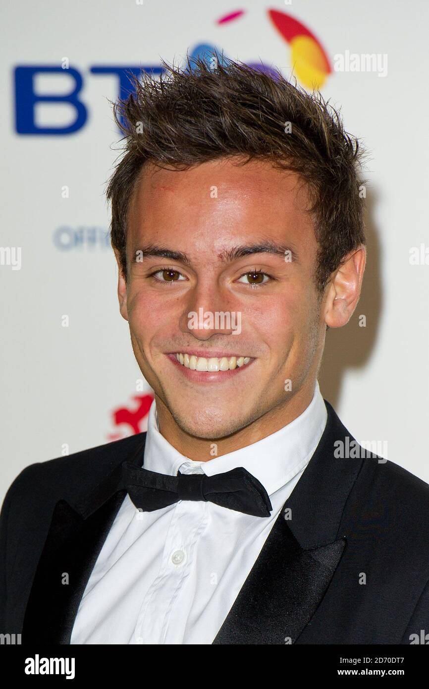 Tom Daley attending the British Olympic Ball, at the Grosvenor House ...