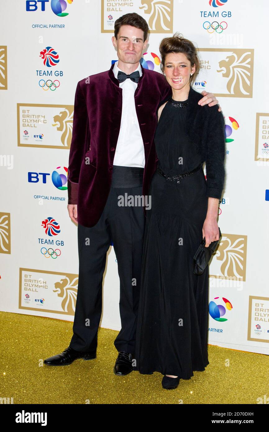 Shooting gold medalist Peter Wilson attending the British Olympic Ball ...