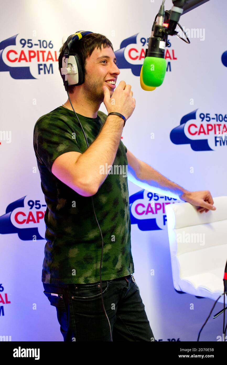 Example is interviewed backstage at Capital FM's Jingle Bell Ball, at ...