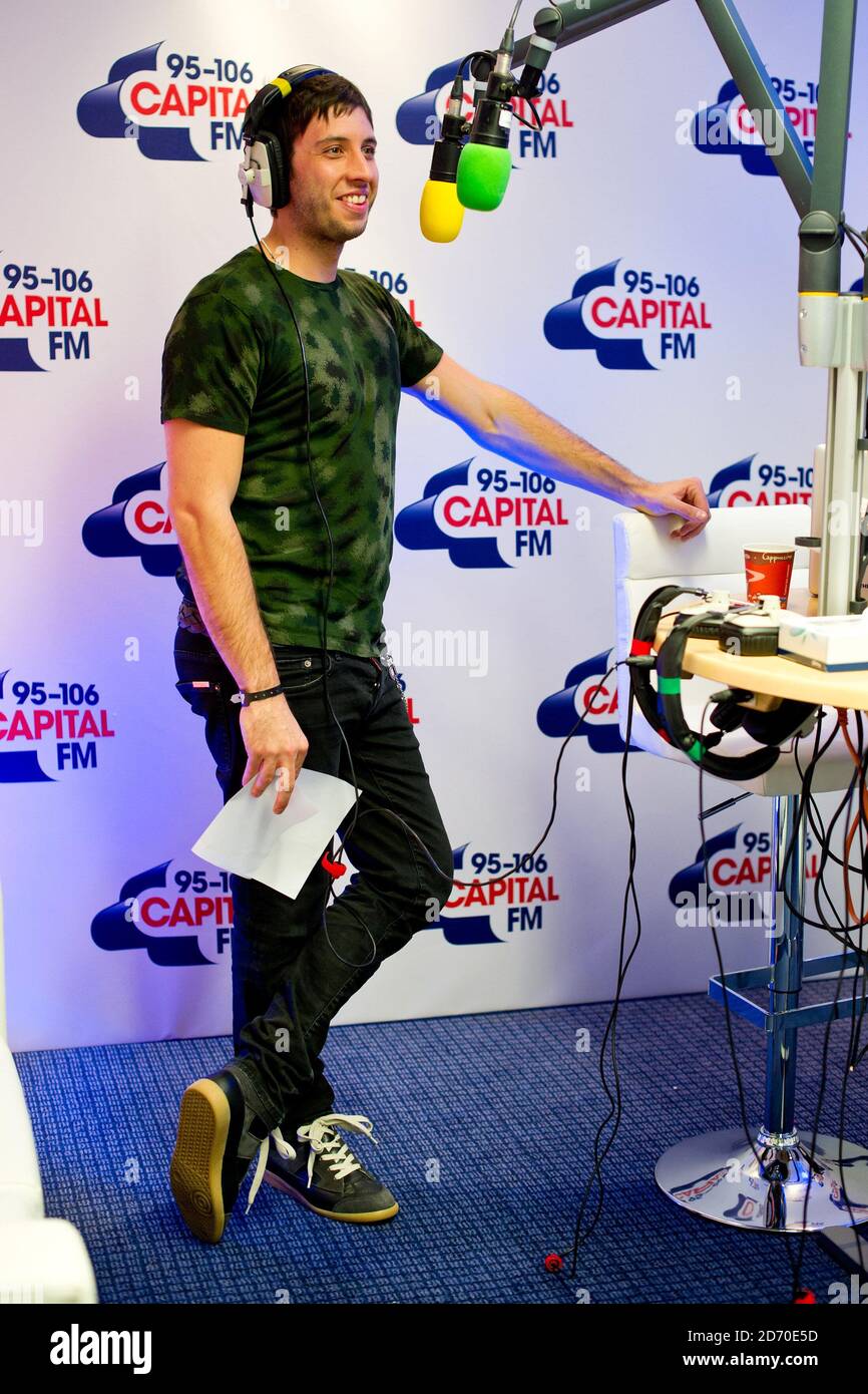 Example is interviewed backstage at Capital FM's Jingle Bell Ball, at ...