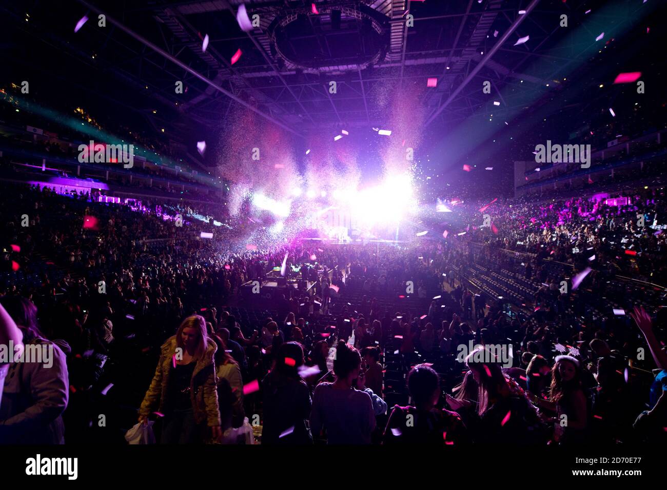 Atmosphere during Bruno Mars' set at Capital FM's Jingle Bell Ball, at ...