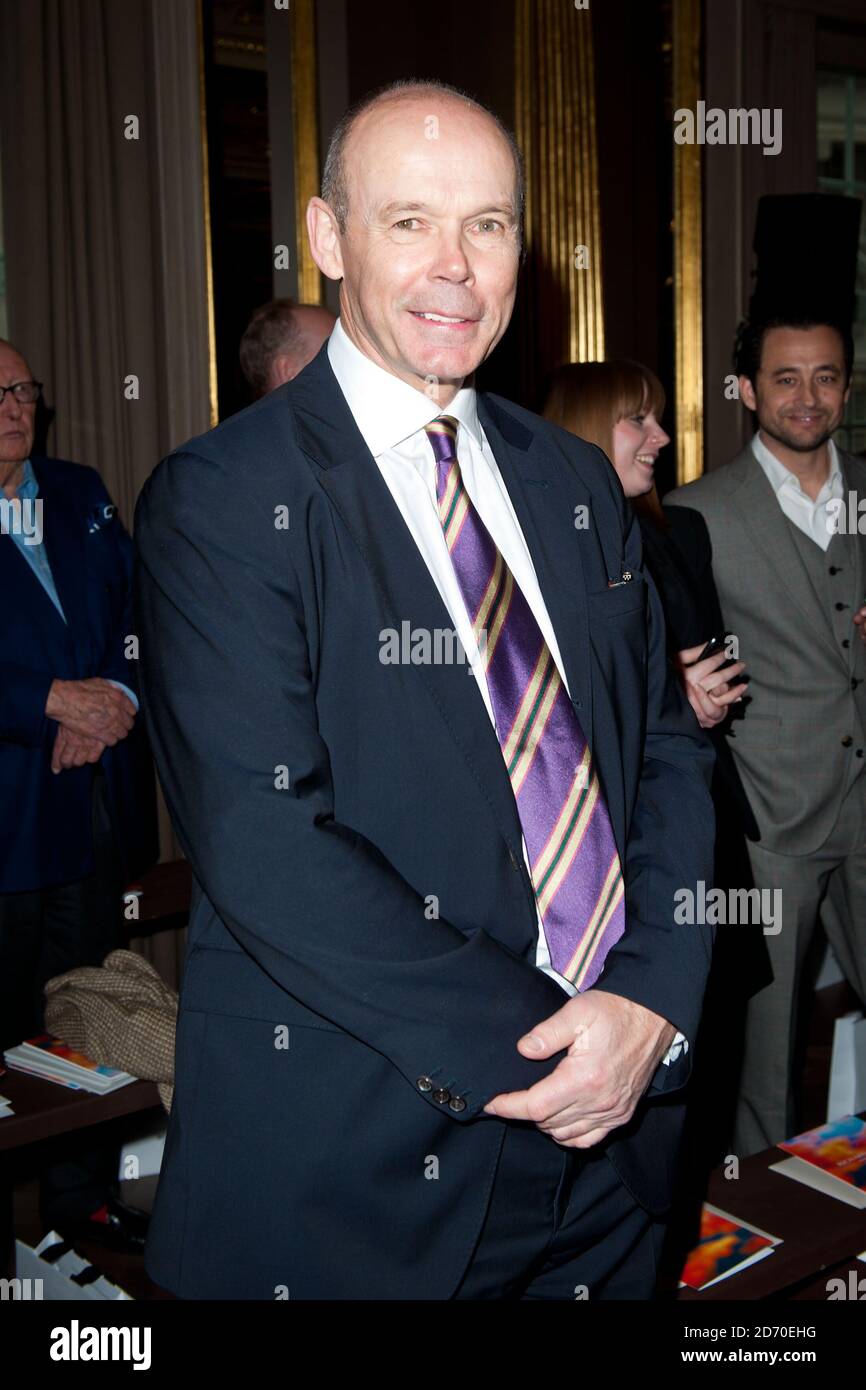 Sir Clive Woodward on the front row at the Richard James fashion show ...
