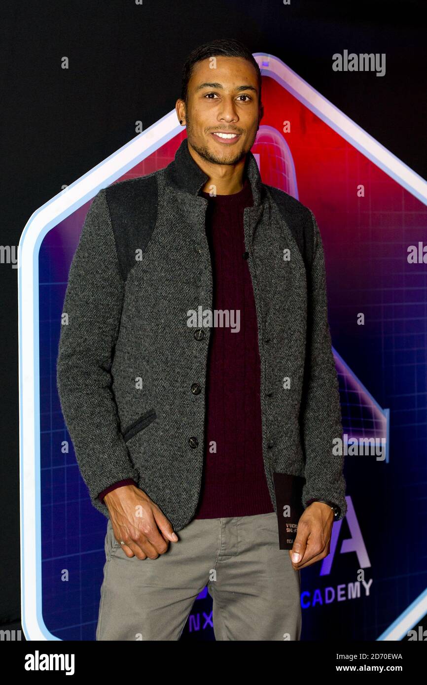 Andrew Osagie attending the Lynx Space Academy launch party, at the ...