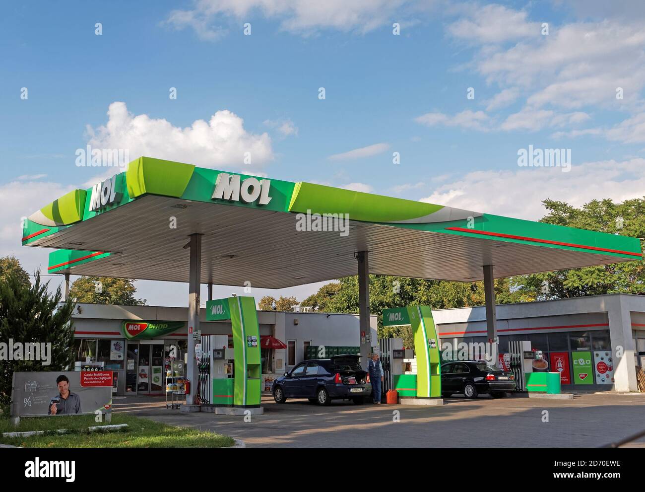 Mol gas station hi-res stock photography and images - Alamy