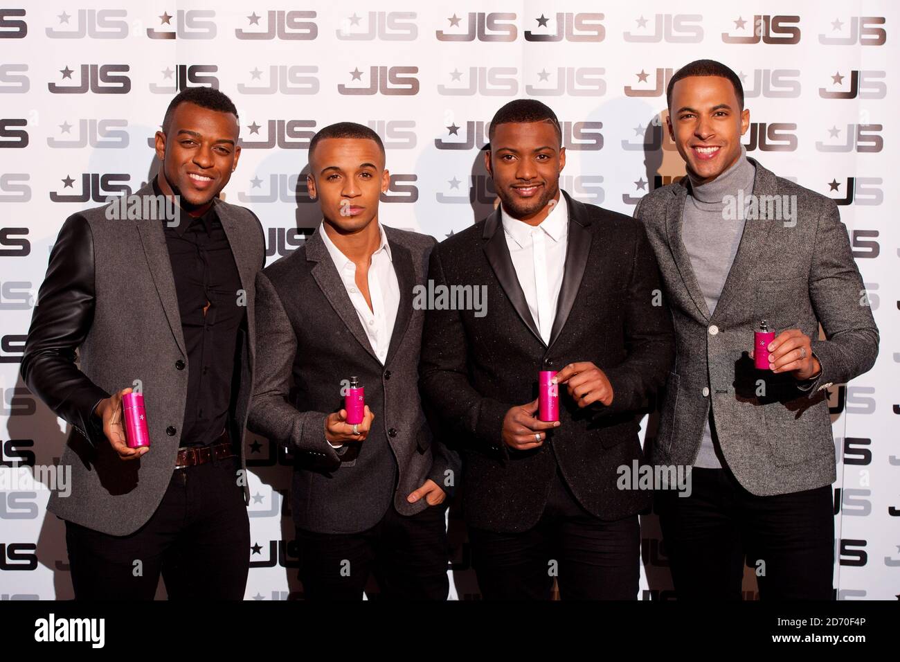 (Left to right) Oritse Williams, Aston Merrygold, J B Gill and Marvin ...