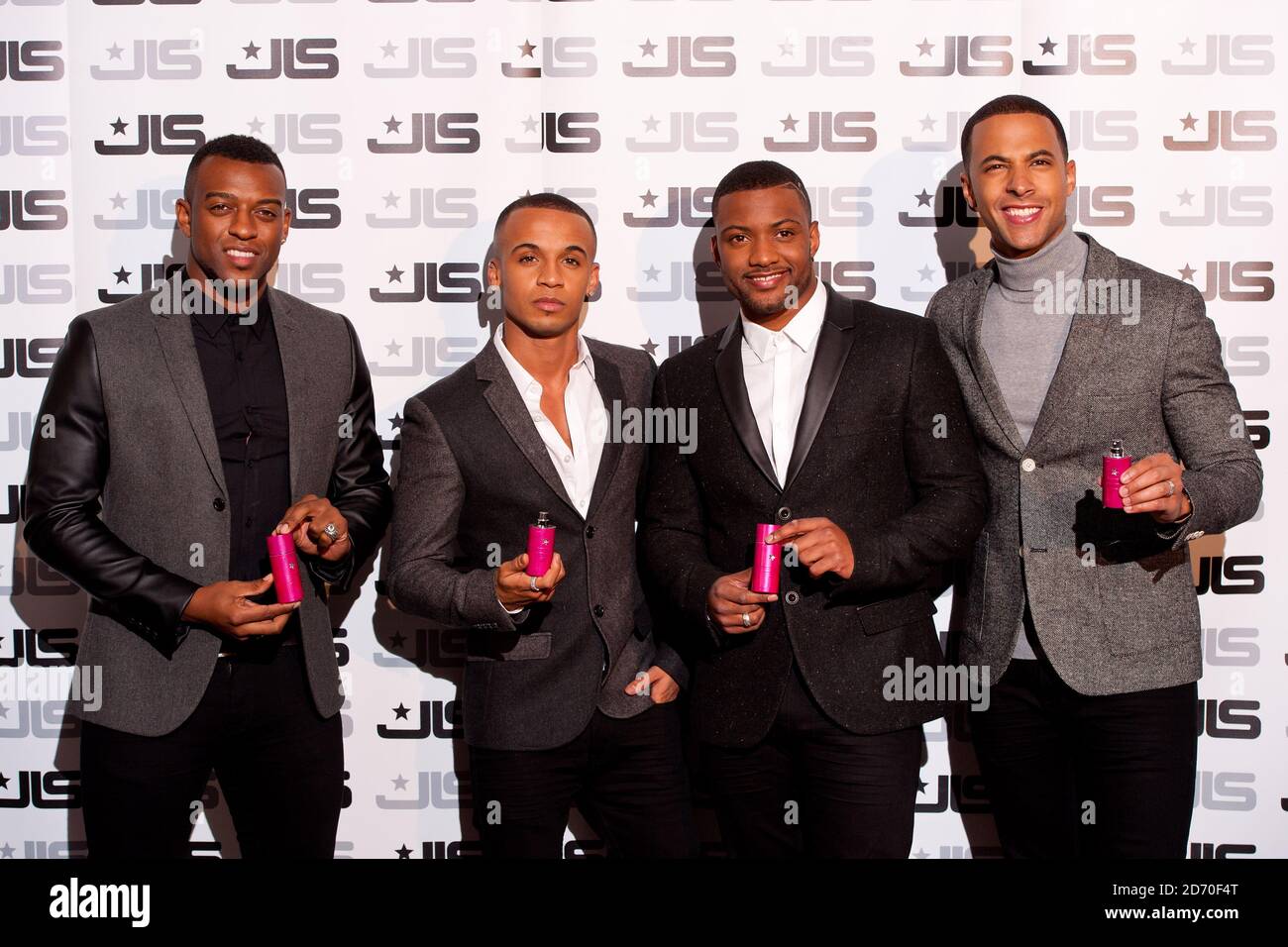(Left to right) Oritse Williams, Aston Merrygold, J B Gill and Marvin ...
