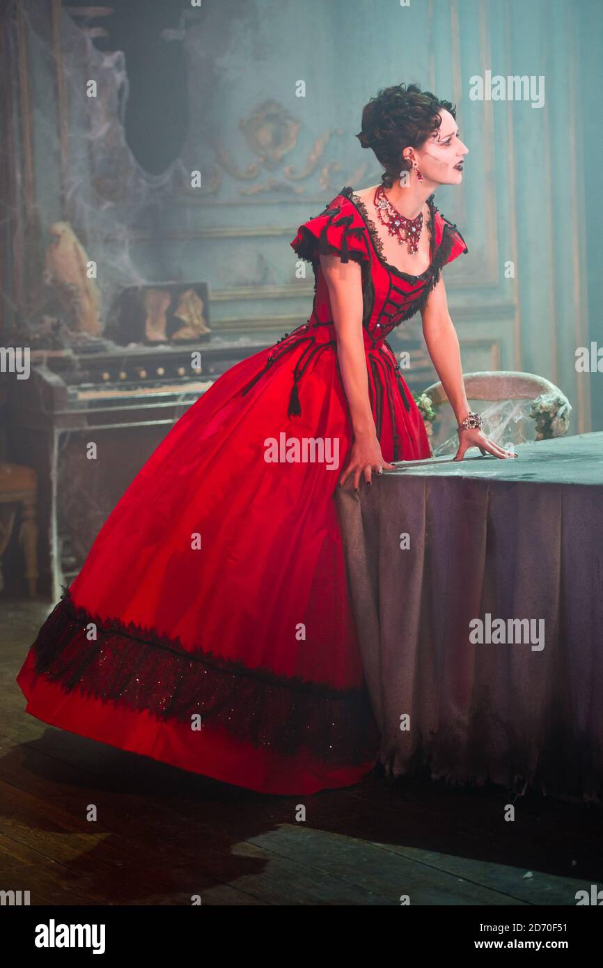 Grace Rowe playing Estella during a dress rehearsal for Great ...