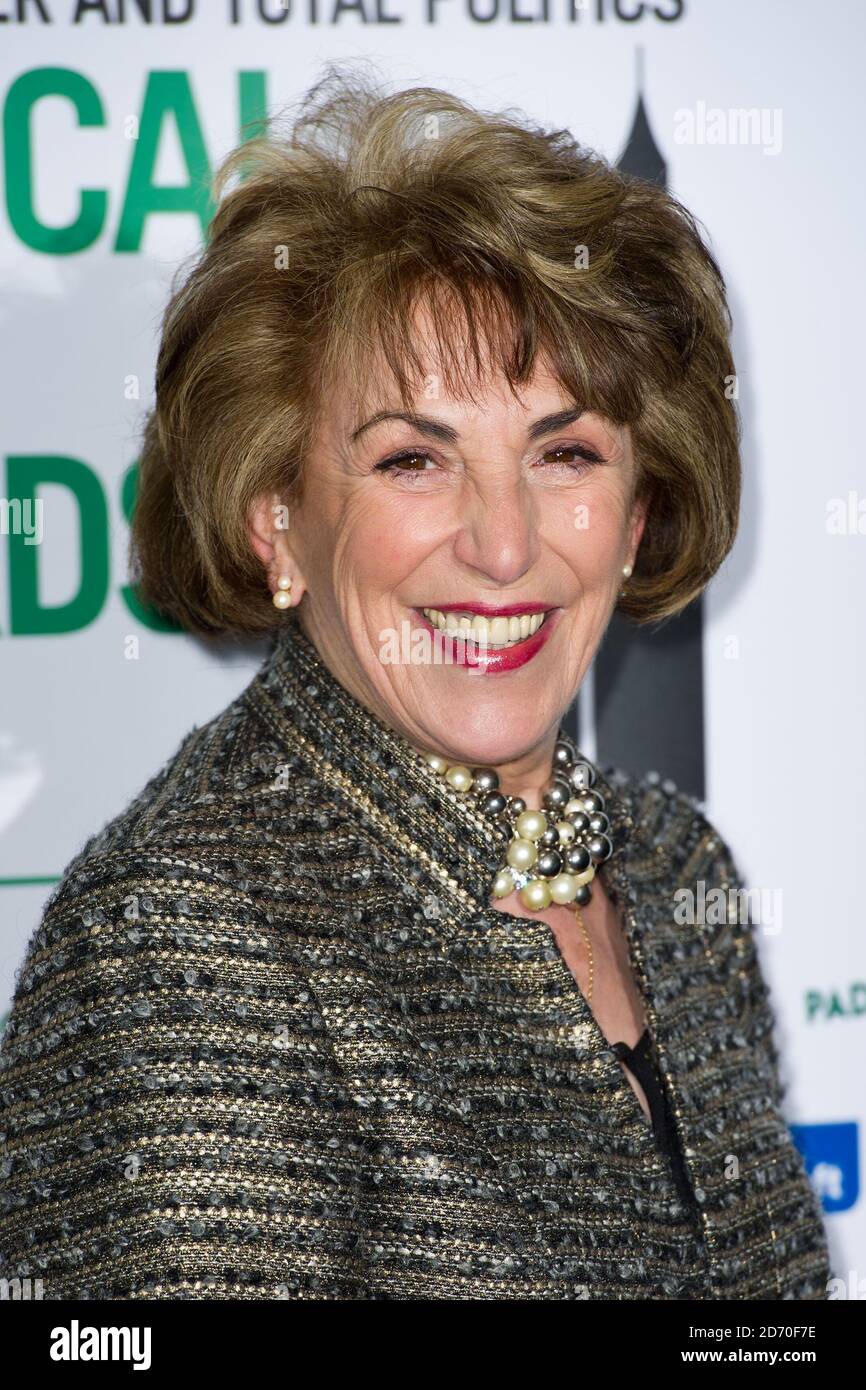 Edwina Currie attending the Political Book Awards, at the BFI Imax in ...