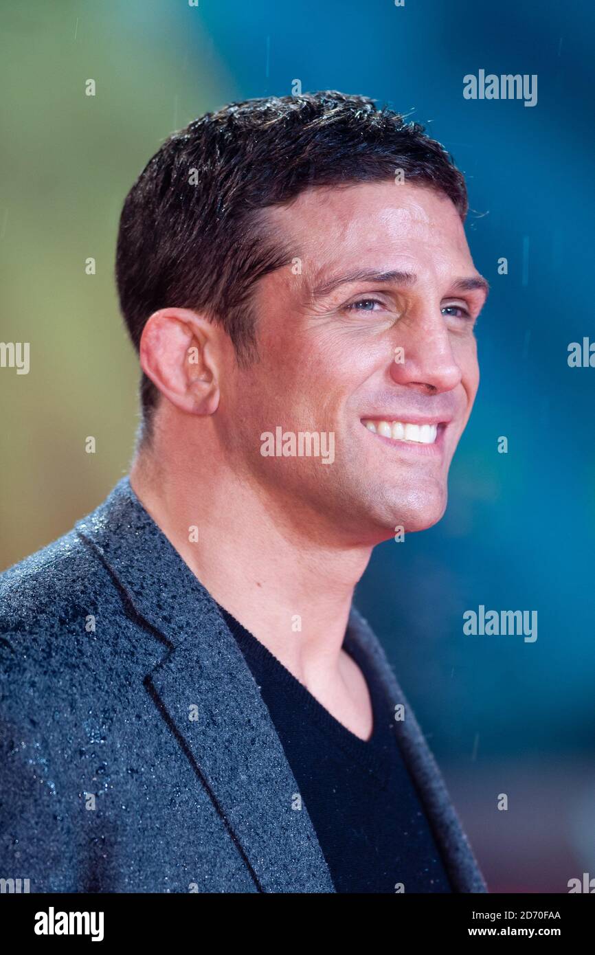 Alex Reid attending the premiere of A Good Day to Die Hard, at the ...
